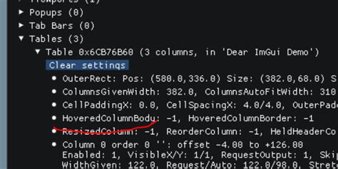Show Tooltip When Mouse Inside A Cell Instead Of An Item · Issue 6347 · Ocornutimgui · Github