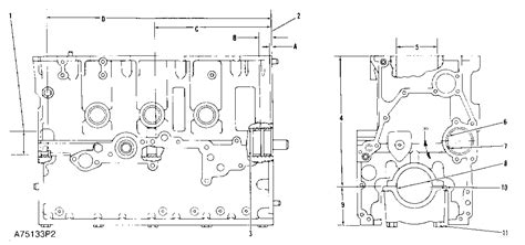 3204 Vehicular Engine Cylinder Block Caterpillar