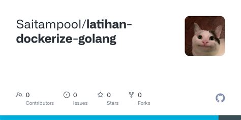 github saitampool latihan dockerize golang