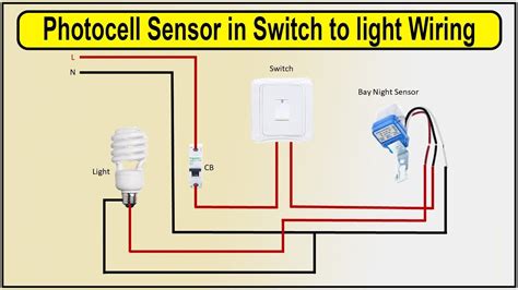 How To Make Photocell Sensor In Switch To Light Wiring Diagram Wiring A Sensor To A Light