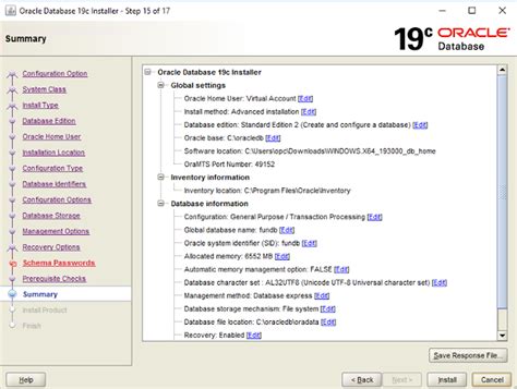 step by step guide to install oracle database 19c on windows