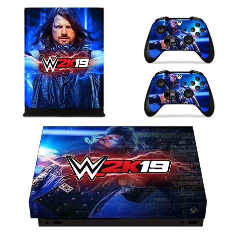 Wwe 2k19 Skin Sticker For Xbox One X And Controllers