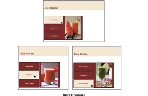 Solved Use Javascript To Handle The Events Onmouseover And Chegg
