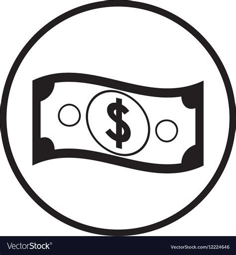 Isolated Bill Design Royalty Free Vector Image