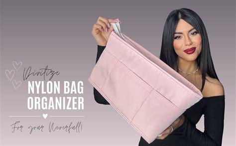Divitize Waterproof Nylon Purse Organizer Compatible With