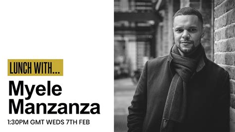Lunch With Myele Manzanza Youtube
