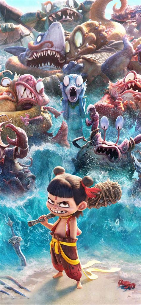 哪吒之魔童闹海 螃蟹鱼4k手机高清壁纸 千星图壁纸 高清电脑桌面壁纸图片大全 Wallhaven 彼岸壁纸
