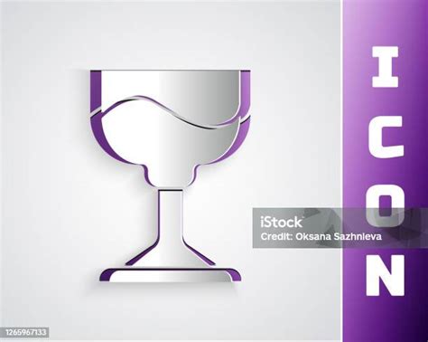 회색 배경에 격리 된 종이 컷 칵테일 아이콘 종이 아트 스타일 벡터 0명에 대한 스톡 벡터 아트 및 기타 이미지 0명 3차원 형태 과일 Istock