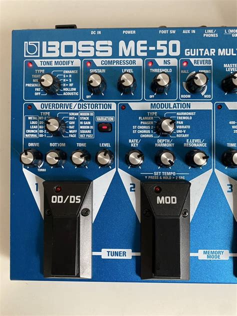 Boss ボス マルチエフェクター Me 50b 現状品 Ee2069 ＠80マルチエフェクター｜売買されたオークション情報、yahooの