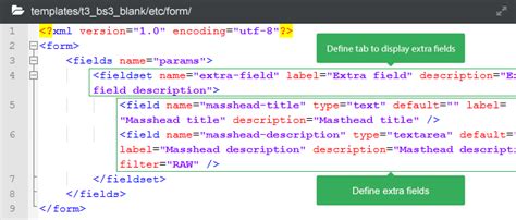 adding joomla custom fields in form with t3 framework joomlart