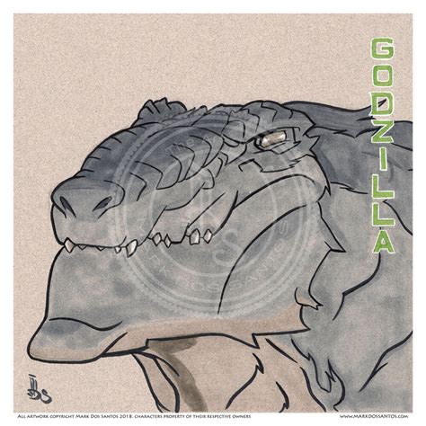 Godzilla 1998 Drawing