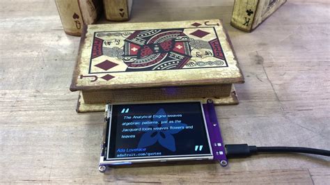 Pyportal Adafruit Quote Book Youtube