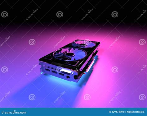 Graphic Video Cards Gpu Set Detailed Vector Illustrations CartoonDealer Com 190550433