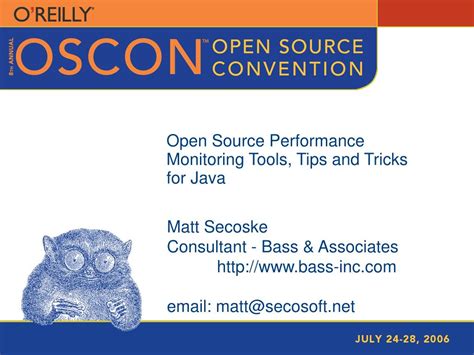 Ppt Open Source Performance Monitoring Tools Tips And Tricks For