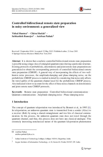 Controlled Bidirectional Remote State Preparation In Noisy Environment A Generalized View