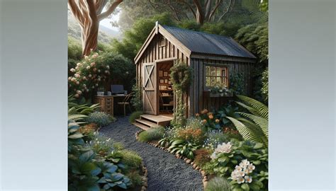 Embracing Solitude In A Tiny Office Shed Home Remodel
