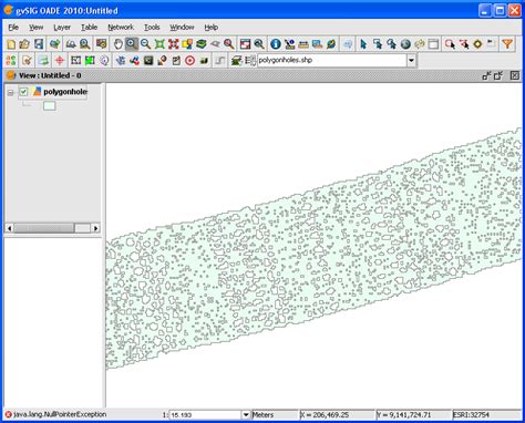 Dominoc Removing Holes From A Polygon With Gvsig