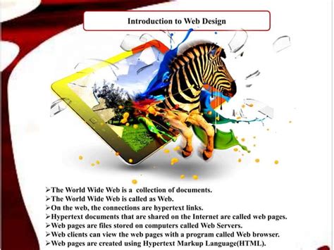 Introduction To Web Design Rdsivakumar Ppt