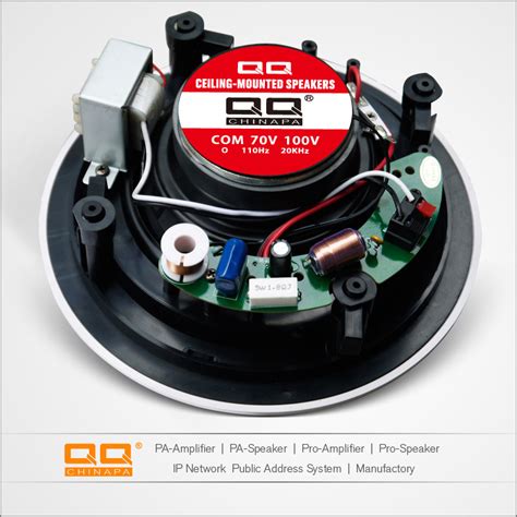 8 Ohms Impedance Music Background Ceiling Speaker Lth 8214s Pa Speaker And Ceiling Speakers Price