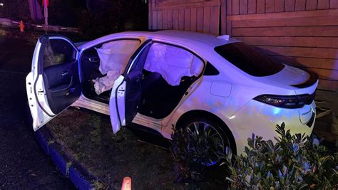 Teens Arrested After Eluding Police Crashing Stolen Car Taken In Armed