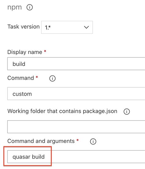 How To Deploy Quasar Project With Azure Devops Stack Overflow