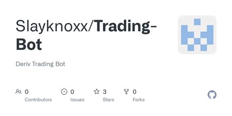 Trading Bot Lewis Luseka 254111421356 Trade Bot Xml At Main · Slayknoxx Trading Bot · Github