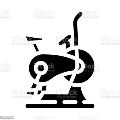 운동 자전거 피트니스 스포츠 글리프 아이콘 벡터 일러스트 레이 션 규모에 대한 스톡 벡터 아트 및 기타 이미지 규모 근육