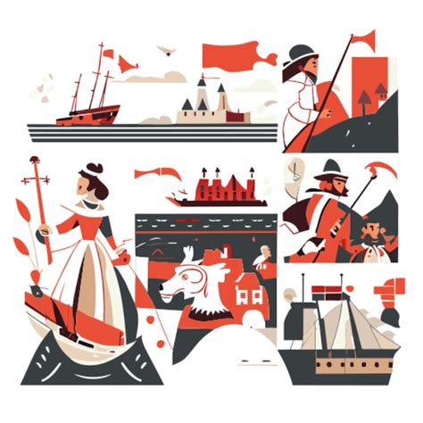 Explorando Diferentes Períodos Históricos Foto Premium