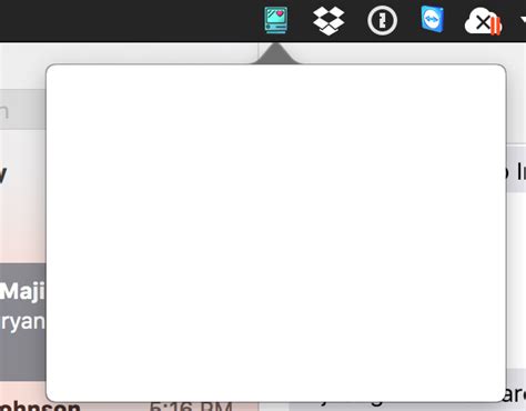 Swift Status Item Nspopover Wont Display If App Is Fullscreened