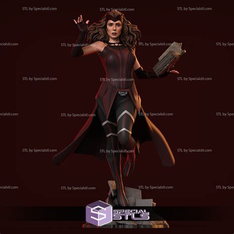 Wanda Scarlet Witch V5 3d Printing Figurine Stl Files Specialstl