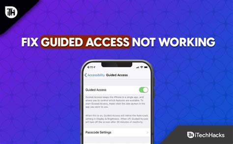 Guided Access Not Working On IPhone Or IPad Fix It Fast
