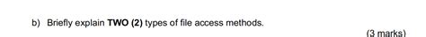 [solved] A There Are Three Types Of Allocation Methods C
