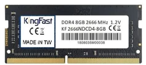 Ram Sodimm Ddr4 8gb 2666mhz Kingfast G Store And Repair Doo