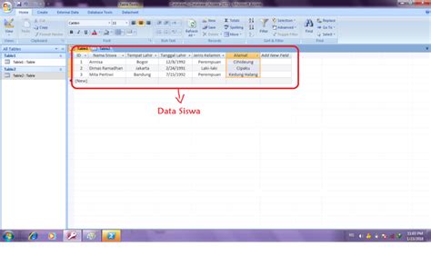 Cara Membuat Database Sekolah Dengan Microsoft Access Tutorly ID