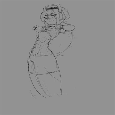 Rule 34 1girls 5kayart Abs Doodle Female Focus Female Only Flashing