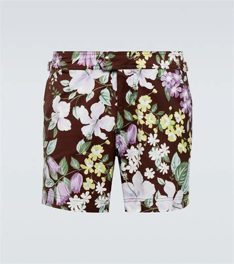 Tom Ford Floral Swim Shorts Tom Ford