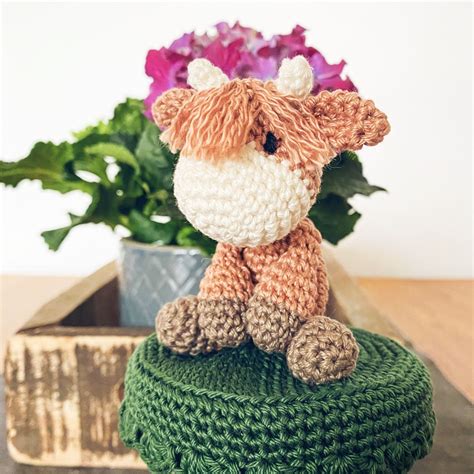 Häkelanleitung Mini Kuh