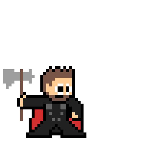 Pixilart Thor Pixel Art By Stlh Hypnotxc