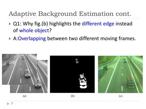 Ppt A Video Based Real Time Vehicle Counting System Using Adaptive Background Method