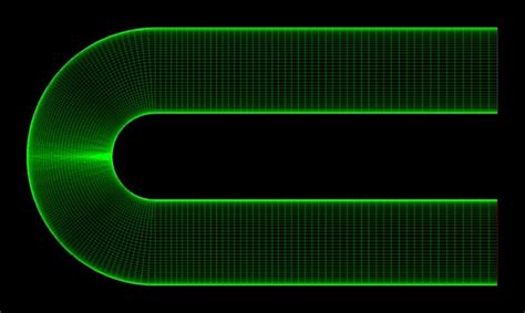14 Computational Grid Used For Turbulence Model Comparison With Download Scientific Diagram