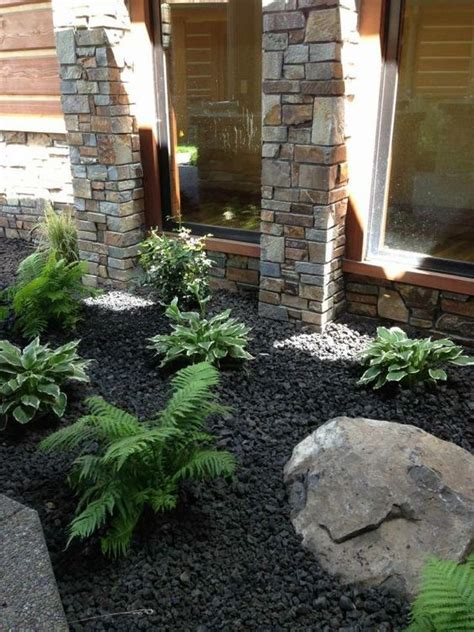 Black Lava Rock Garden Ideas At Evie Wynyard Blog
