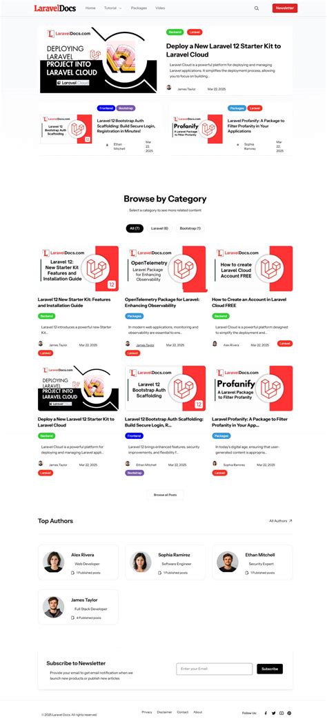 Laraveldocs Laraveldocs Laravel Tutorials Blogs And Developer Guides