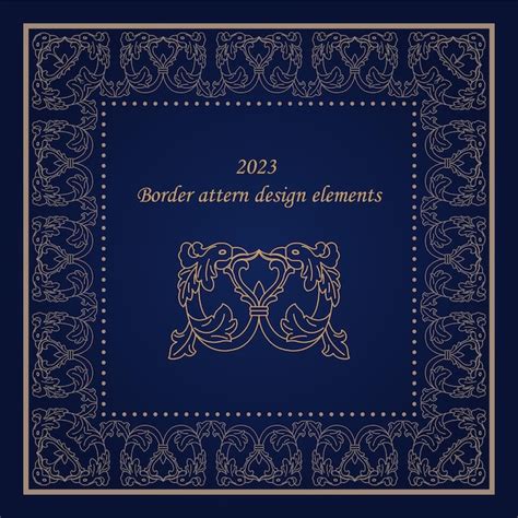 Premium Vector Luxurious Vintage Symmetrical Ornament Vector Pattern Brush Traditional