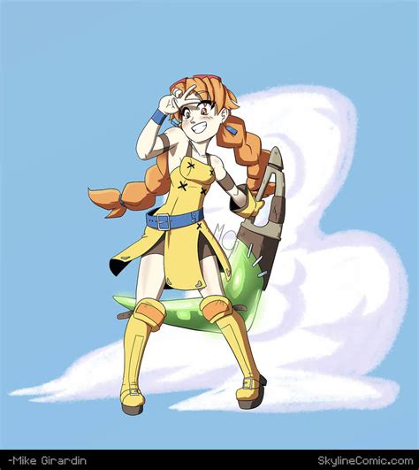 Commission Aika From Skies Of Arcadia By Gx3rcomics On Deviantart