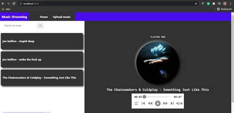 building a music entertainment application with reactjs nextjs