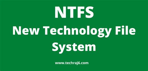 Ntfs Stands For Gaswpart