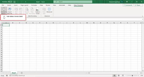 Real Time Data Analysis With Excel Data Streamer And Databot Databot