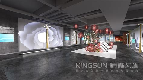 四川华体照明企业展厅精诚文创