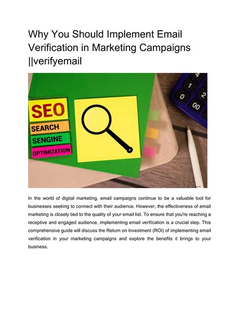Why You Should Implement Email Verification In Marketing Campaigns