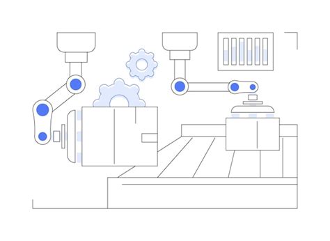 Premium Vector Automated Sortation Systems Abstract Concept Vector Illustration